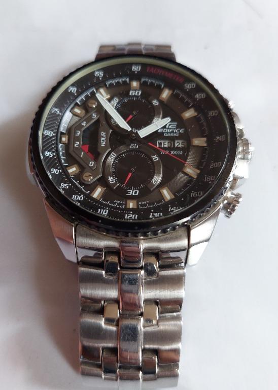 Casio Edifice EF-558, Men's Fashion, Watches & Accessories, Watches on ...