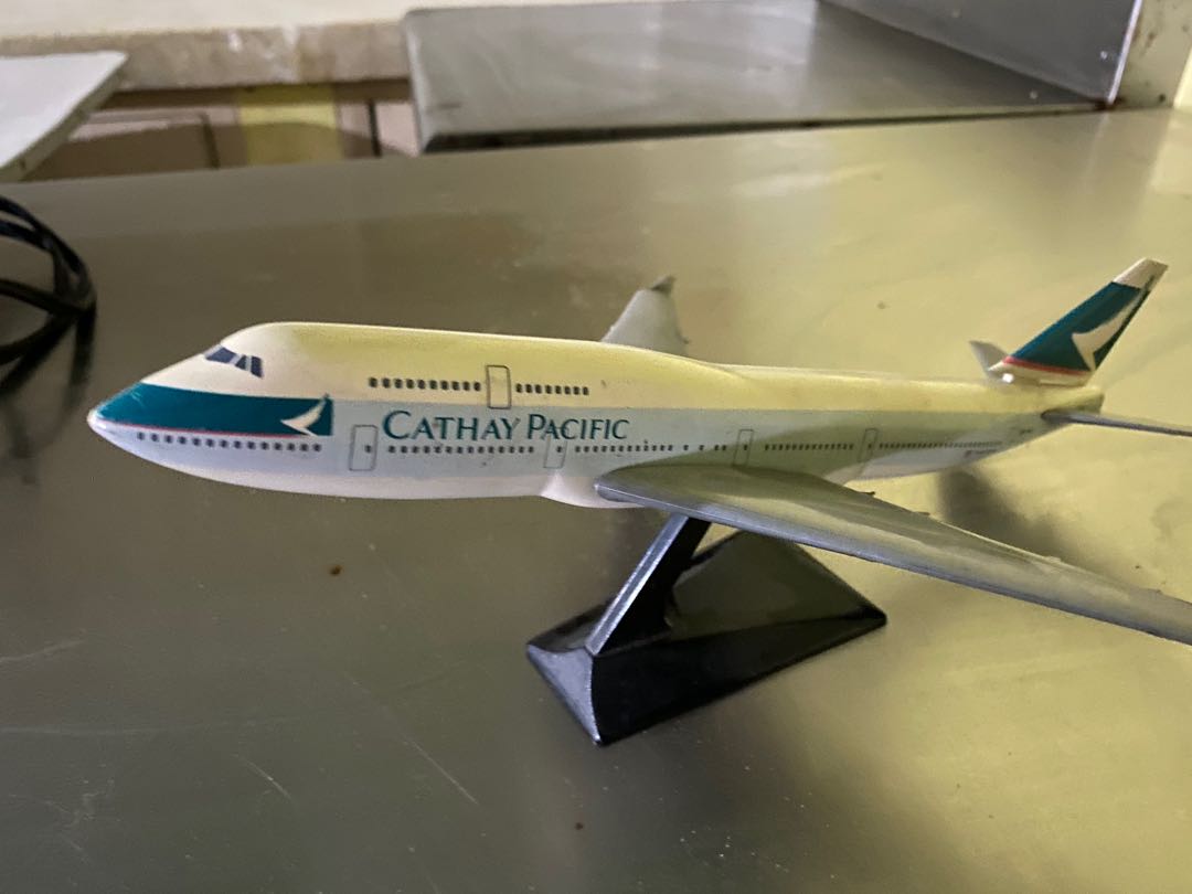 Cathay Pacific Model with stand, Hobbies & Toys, Memorabilia ...