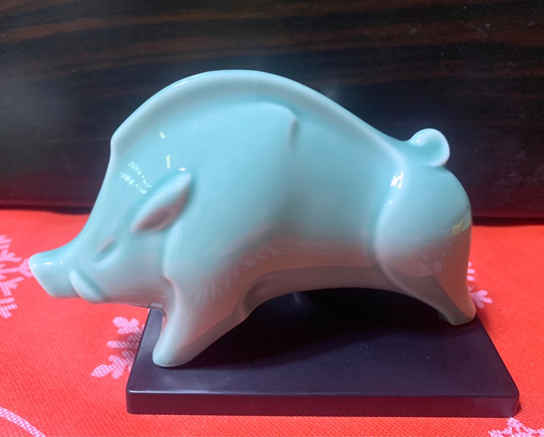 Ceramic boar display, Furniture & Home Living, Home Decor, Other Home ...