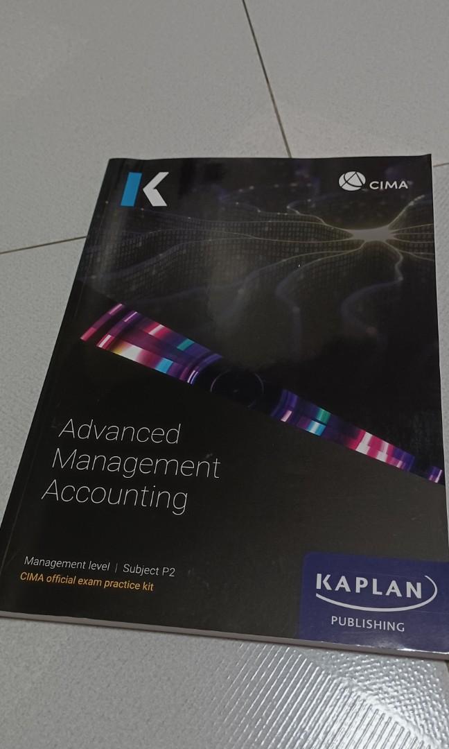 CIMA P2 Advanced management accounting official exam practice kit ...