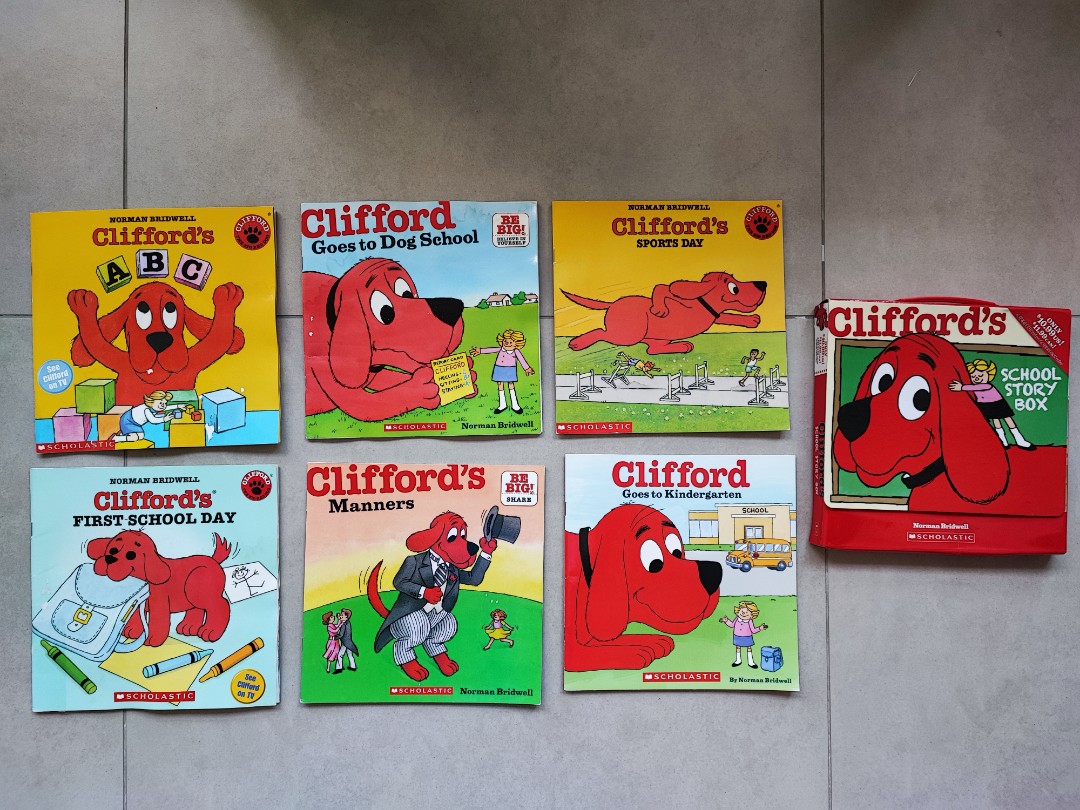 Clifford school story bookset, Hobbies & Toys, Books & Magazines ...