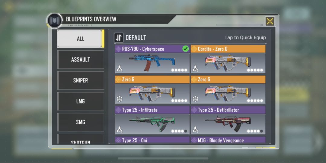 Codm Cordite Legendary, Video Gaming, Gaming Accessories, In-Game ...