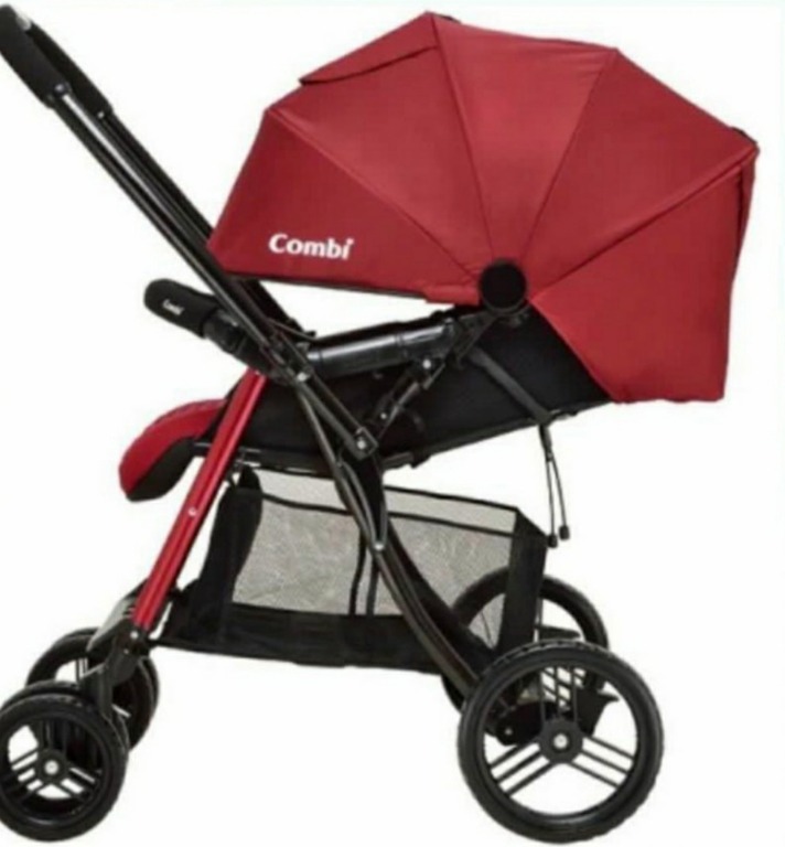 Combi Mega Ride Stroller Red (used), Babies & Kids, Going Out ...