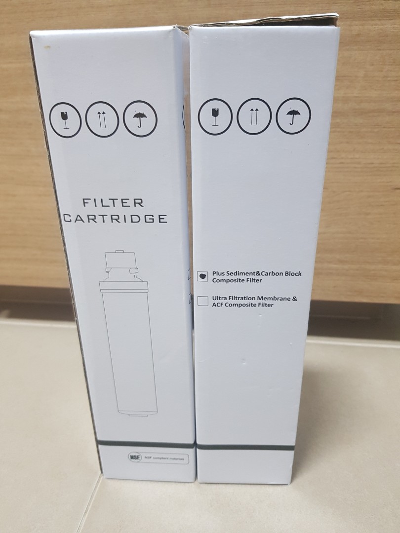 Cosmo Non Alkaline filter set (2 piece), TV & Home Appliances, Kitchen ...