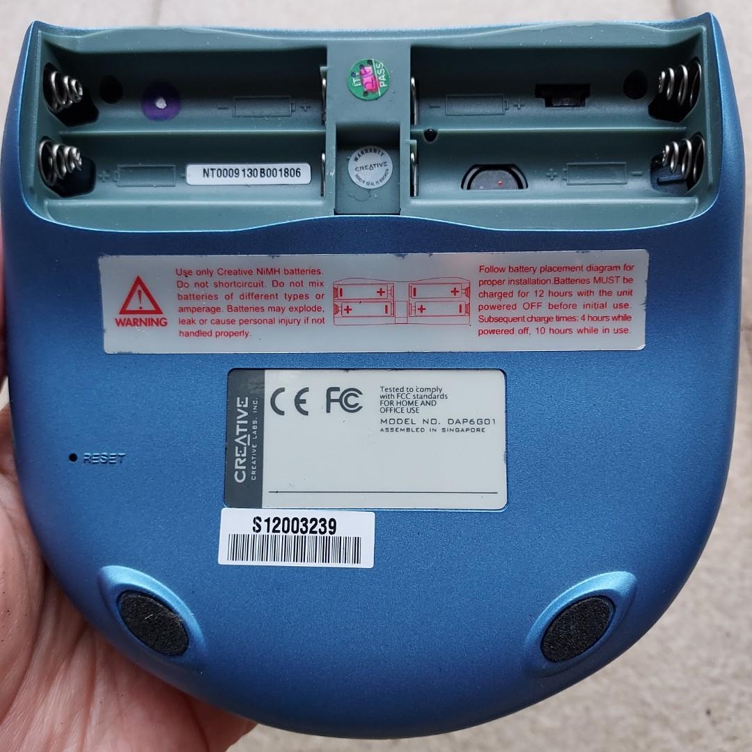 CREATIVE NOMAD JUKEBOX MP3 PLAYER; COMPLETE ORIGINAL VINTAGE; I ...