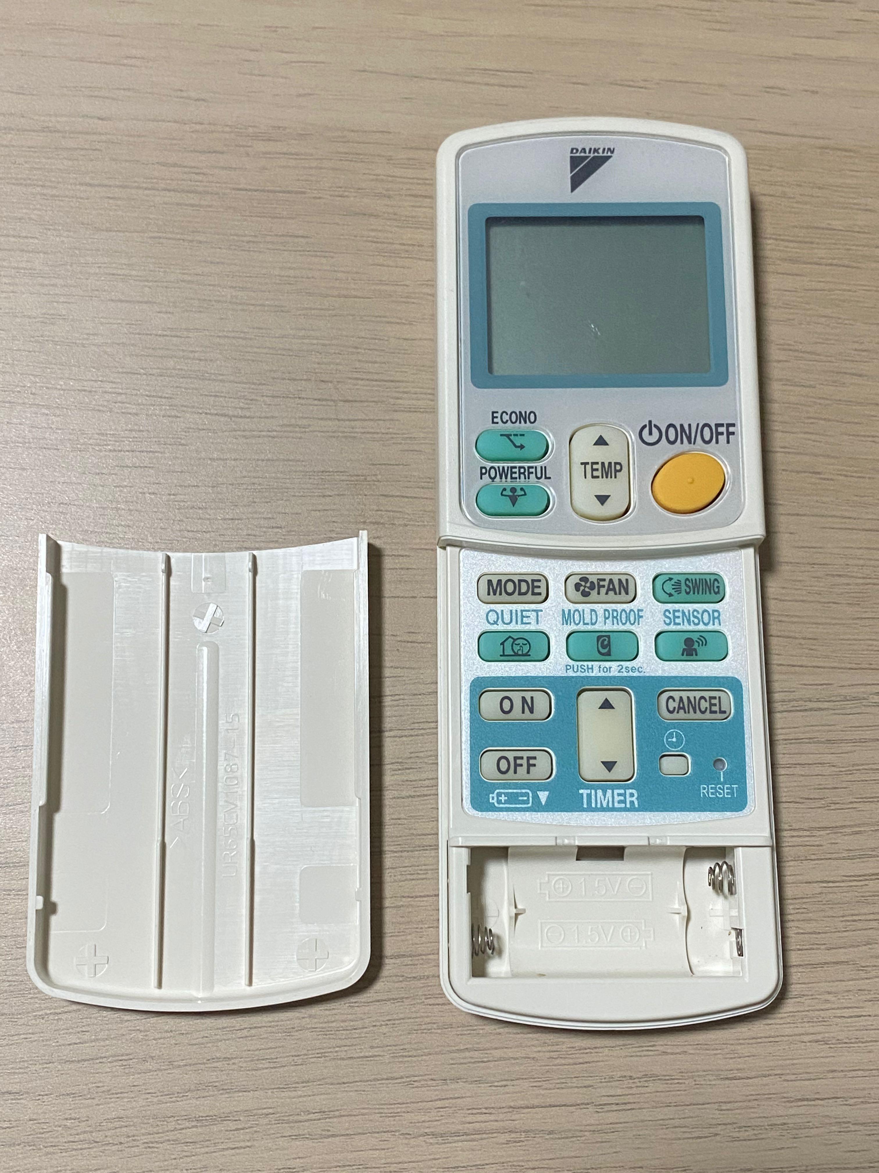 Daikin AC Remote Controller Original, TV & Home Appliances, Air ...