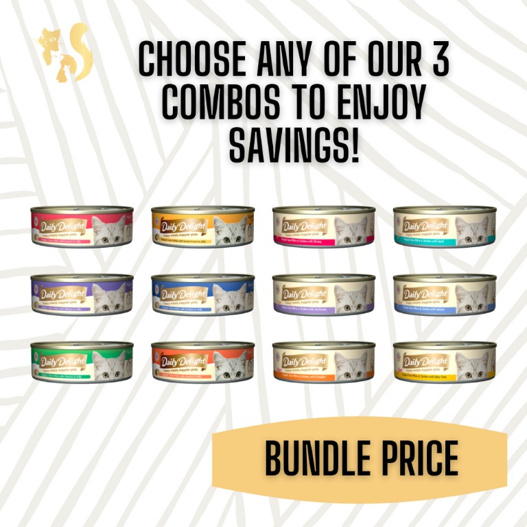 Daily Delight® Assorted Flavours Bundle, Pet Supplies, Pet Food on ...