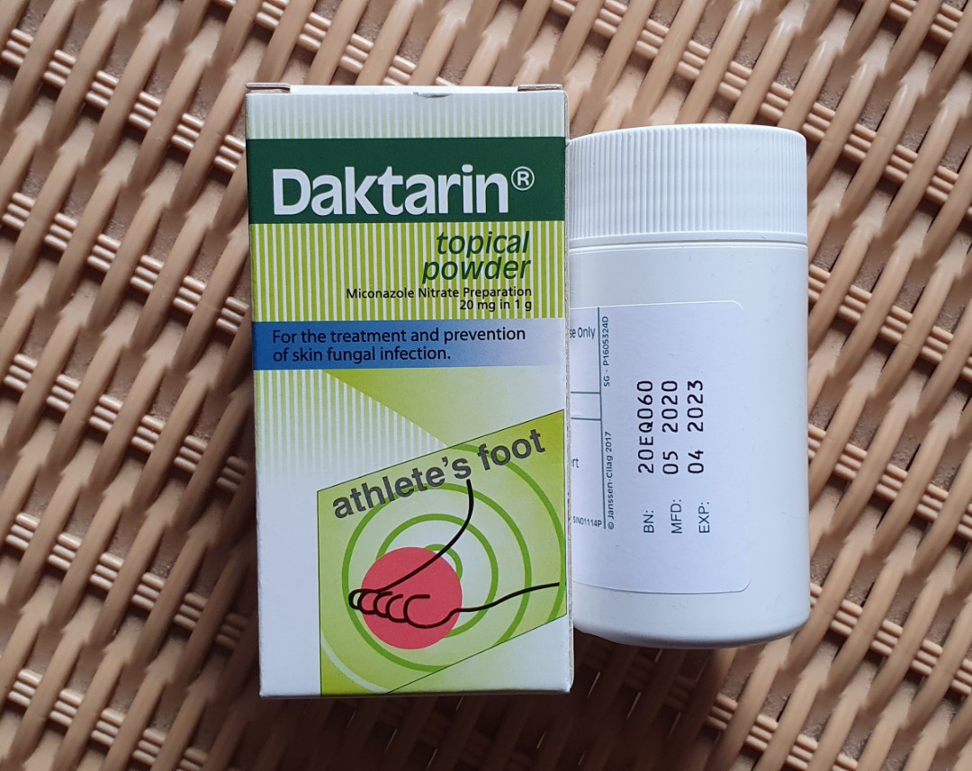 Daktarin Powder, Beauty & Personal Care, Foot Care on Carousell