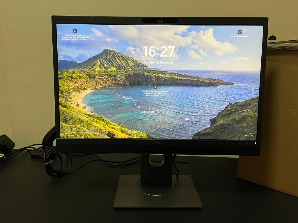 Dell 24’Inch Monitor w/ Integrated Camera – P2418HZm, Computers & Tech ...