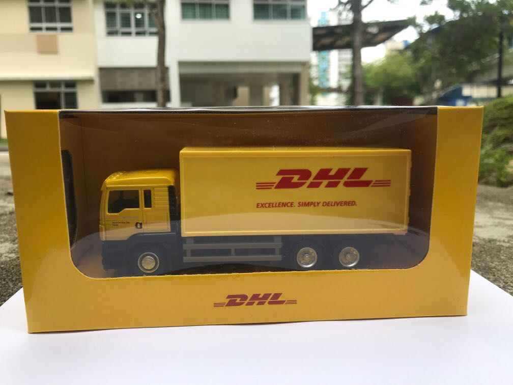 DHL MODEL TRUCK, Hobbies & Toys, Toys & Games on Carousell