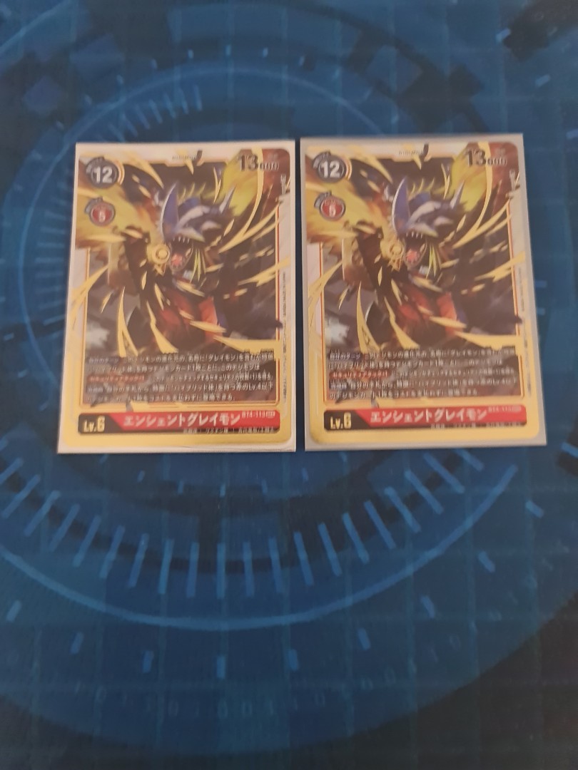 Digimon BT04 Ancientgreymon, Hobbies & Toys, Toys & Games on Carousell