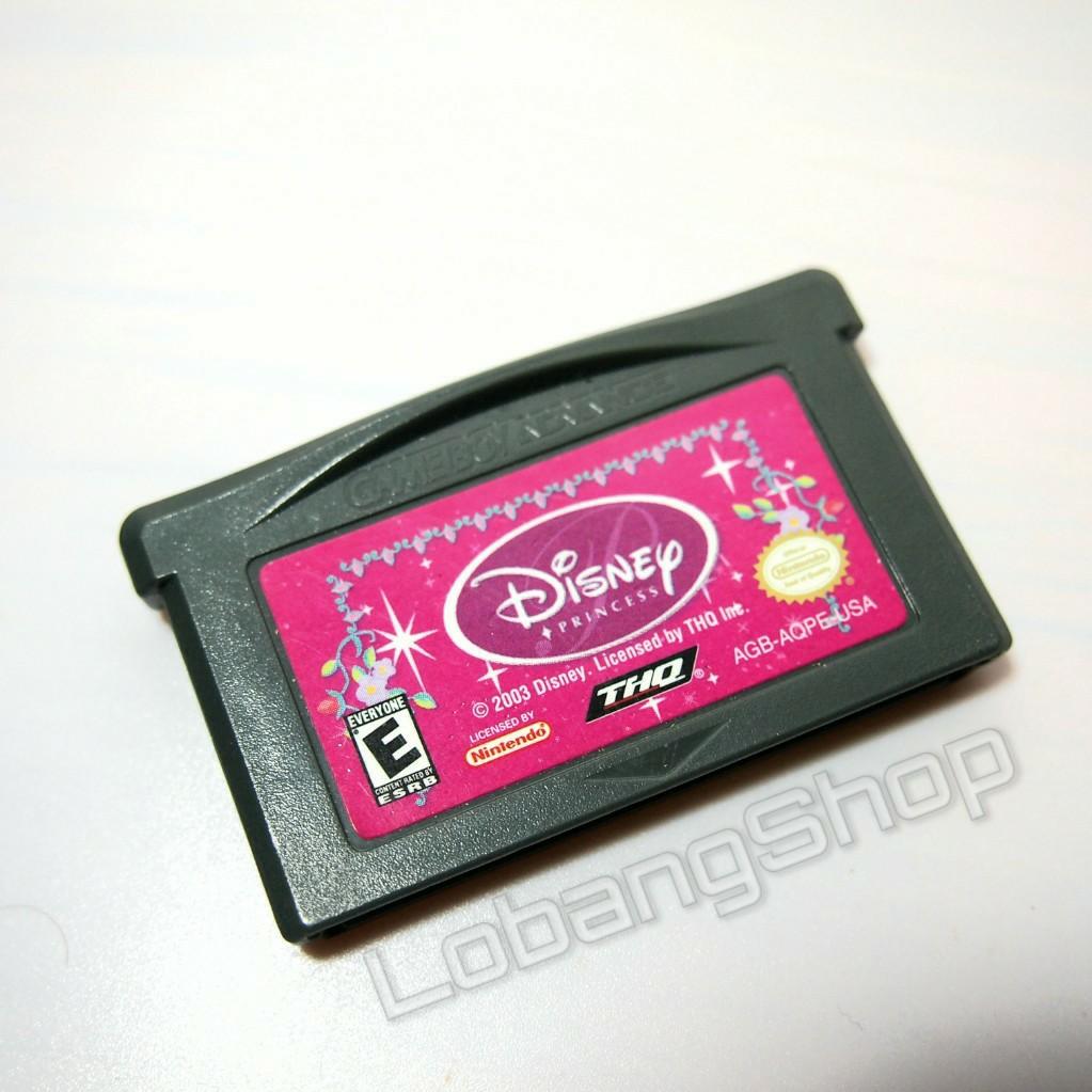 Authentic Disney Princess Game Cartridge for Nintendo Game Boy Advance ...