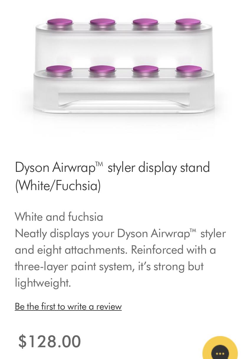 Dyson airwrap display stand, Beauty & Personal Care, Hair on Carousell
