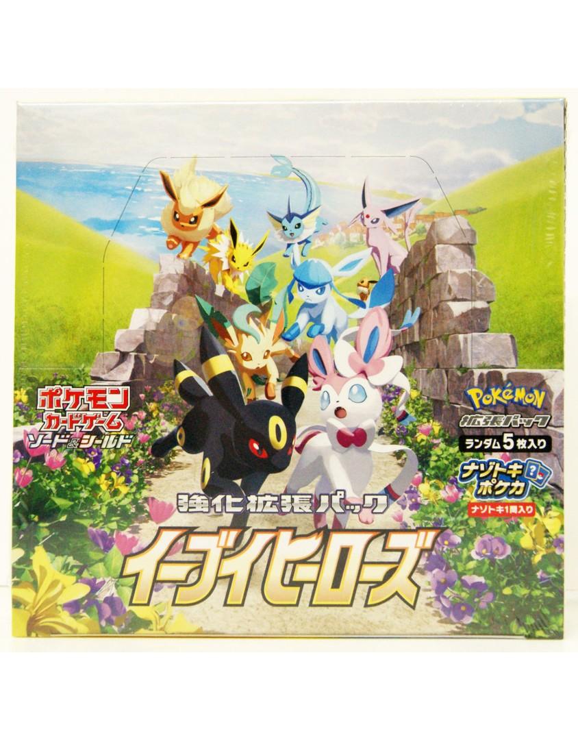 Eevee Heroes Booster Box Japanese S6a Pokemon Pokémon, Hobbies & Toys ...