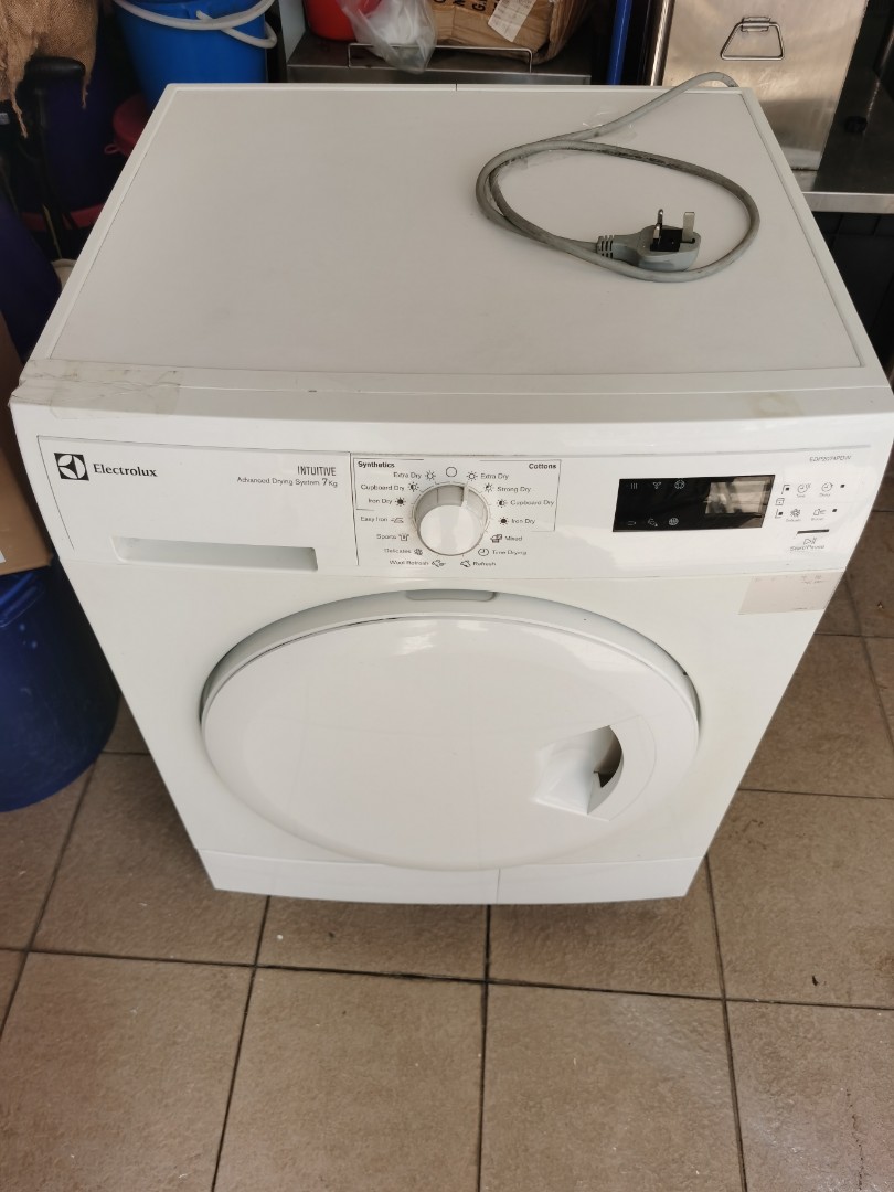 Electrolux Condenser Dryer 7kg, TV & Home Appliances, Washing Machines ...