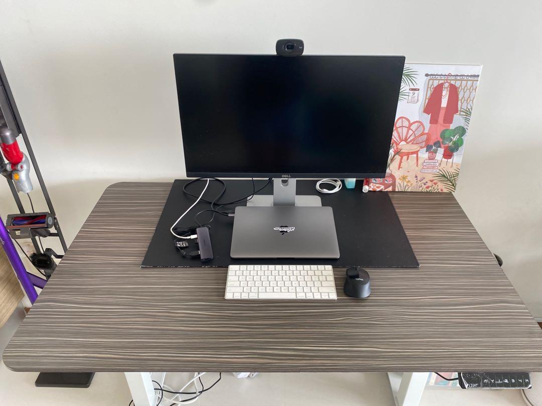 FLIGHT Electric Standing Computer Table / Desk, Furniture & Home Living ...