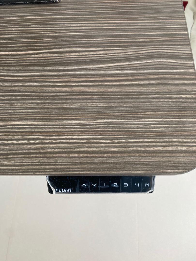 FLIGHT Electric Standing Computer Table / Desk, Furniture & Home Living ...