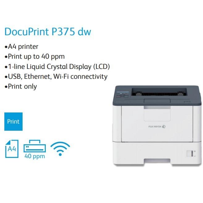 FujiFilm Fuji Xerox P375dw Copier Printer, Computers & Tech, Printers ...