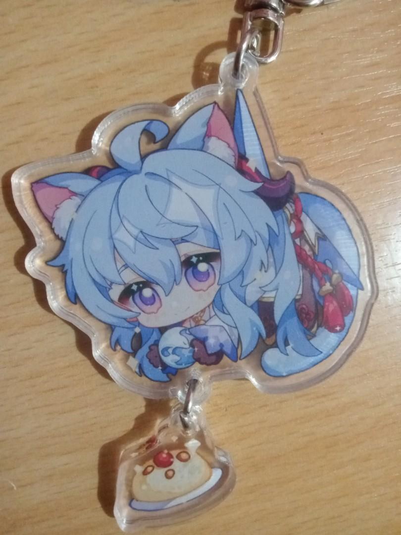 Ganyu chibi keychain (Genshin impact), Hobbies & Toys, Toys & Games on ...