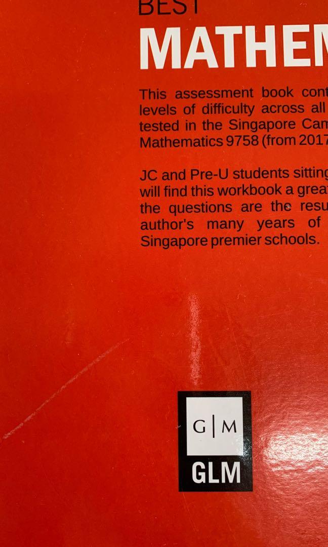 H2MATH GLM ASSESSMENT BOOK, Hobbies & Toys, Books & Magazines ...