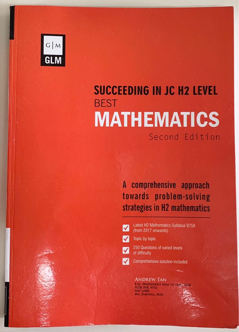 H2MATH GLM ASSESSMENT BOOK, Hobbies & Toys, Books & Magazines ...
