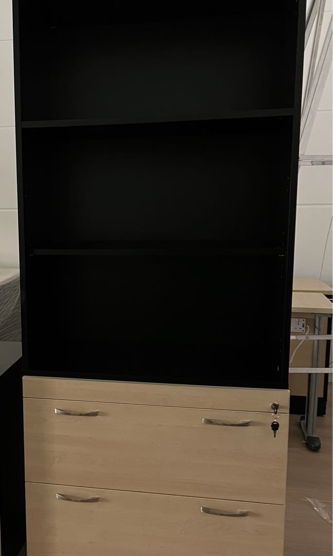 Half shelf cabinet ~ almost new, Furniture & Home Living, Furniture ...