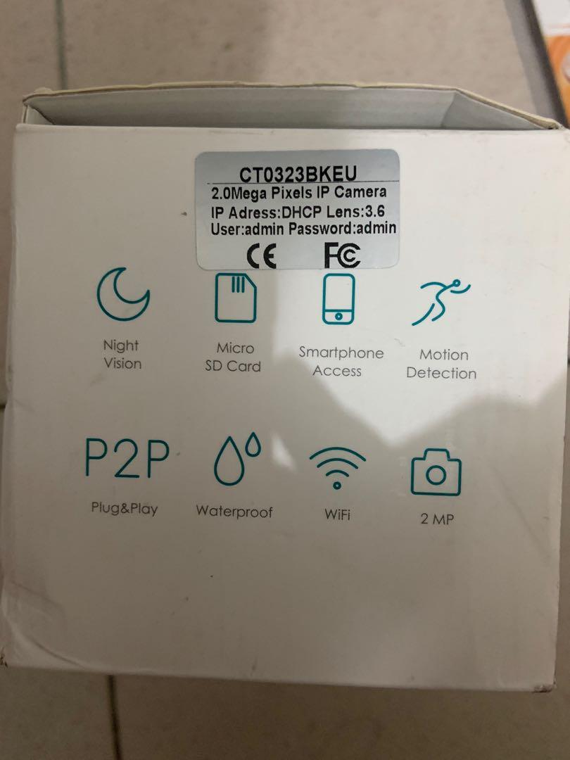 IG 80 outdoor camera, Furniture & Home Living, Security & Locks ...