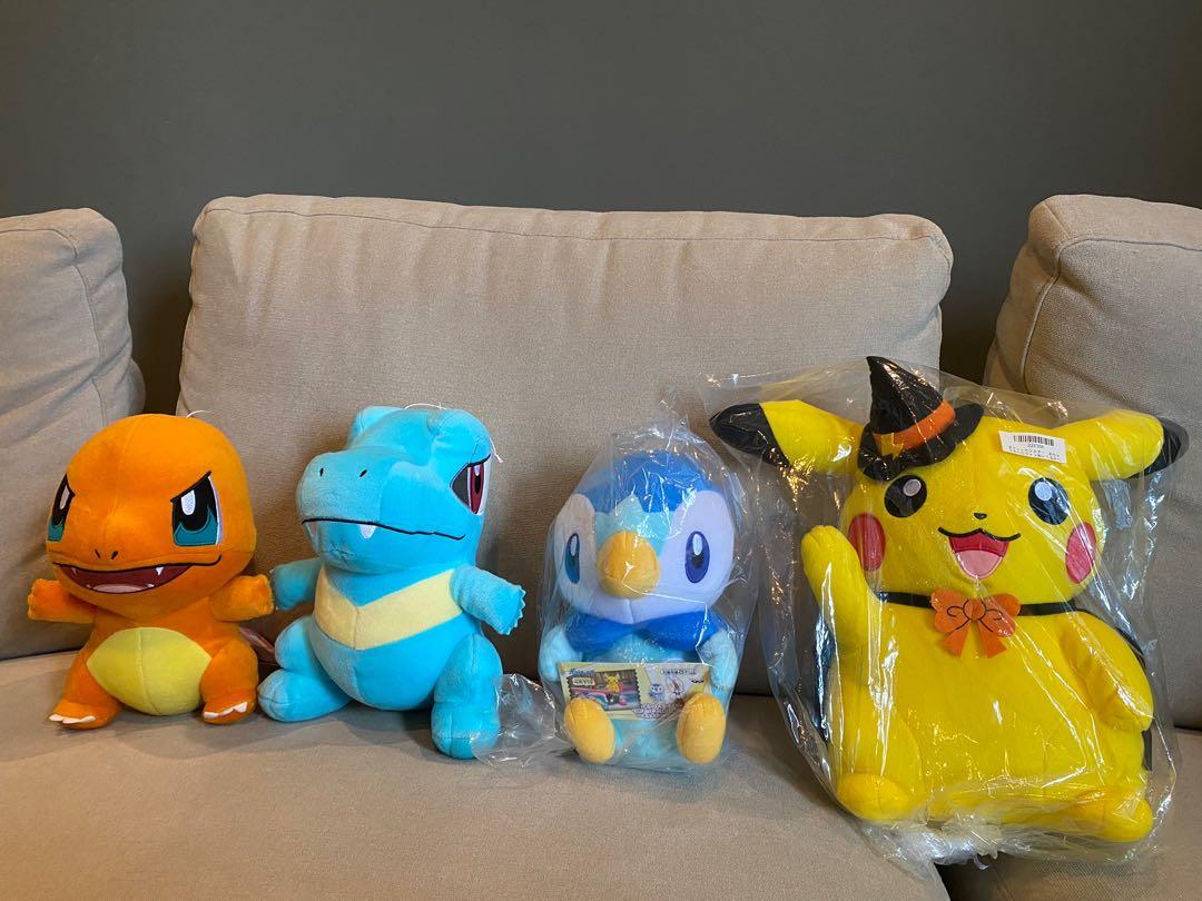 Brand New Japan Authentic Big Pokemon Plushies, Hobbies & Toys, Toys ...