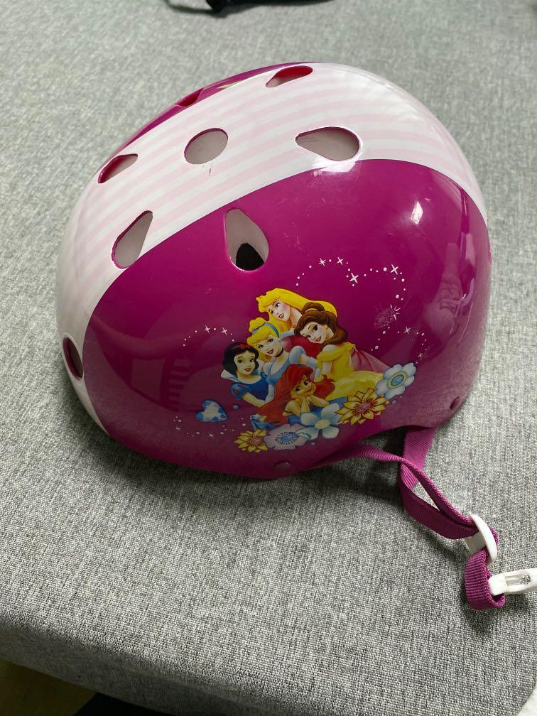 Kids princess Helmet, Sports Equipment, Bicycles & Parts, Parts ...