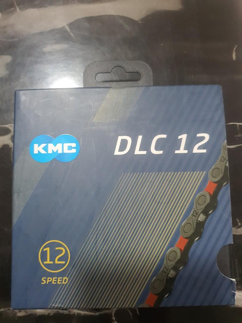 Kmc Dlc 12 speed chain (RED), Sports Equipment, Bicycles & Parts, Parts ...
