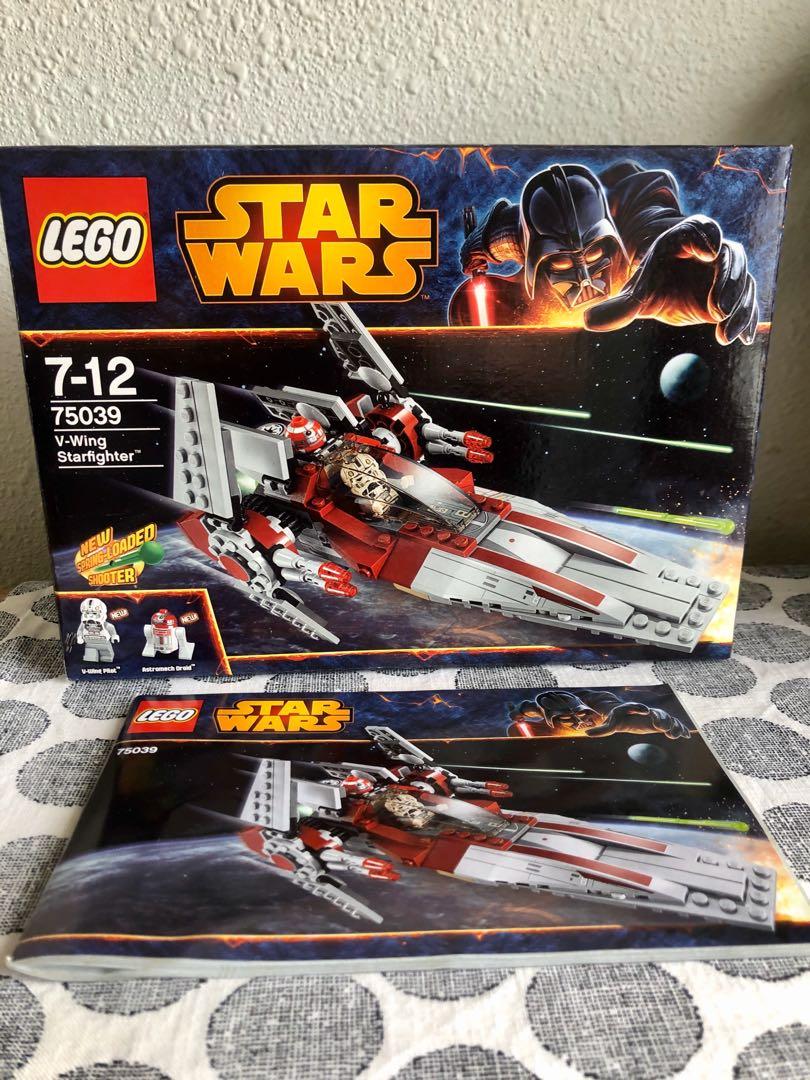 LEGO Star Wars V-Wing Starfighter 75039 (2014), Hobbies & Toys, Toys ...