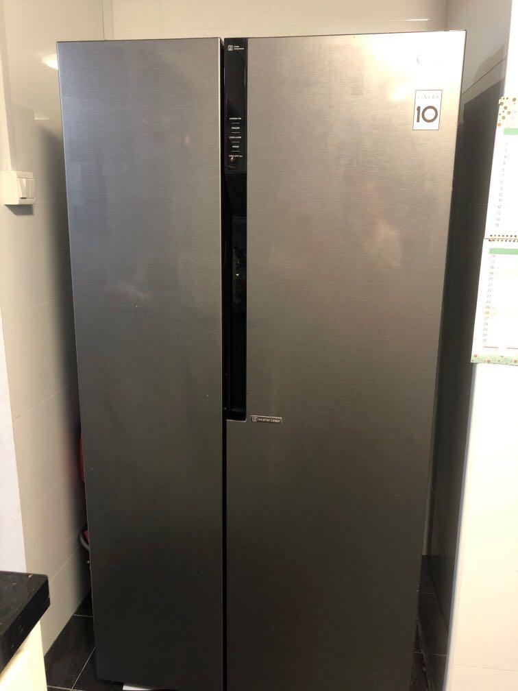 LG inverter linear Compressor fridge, TV & Home Appliances, Kitchen ...