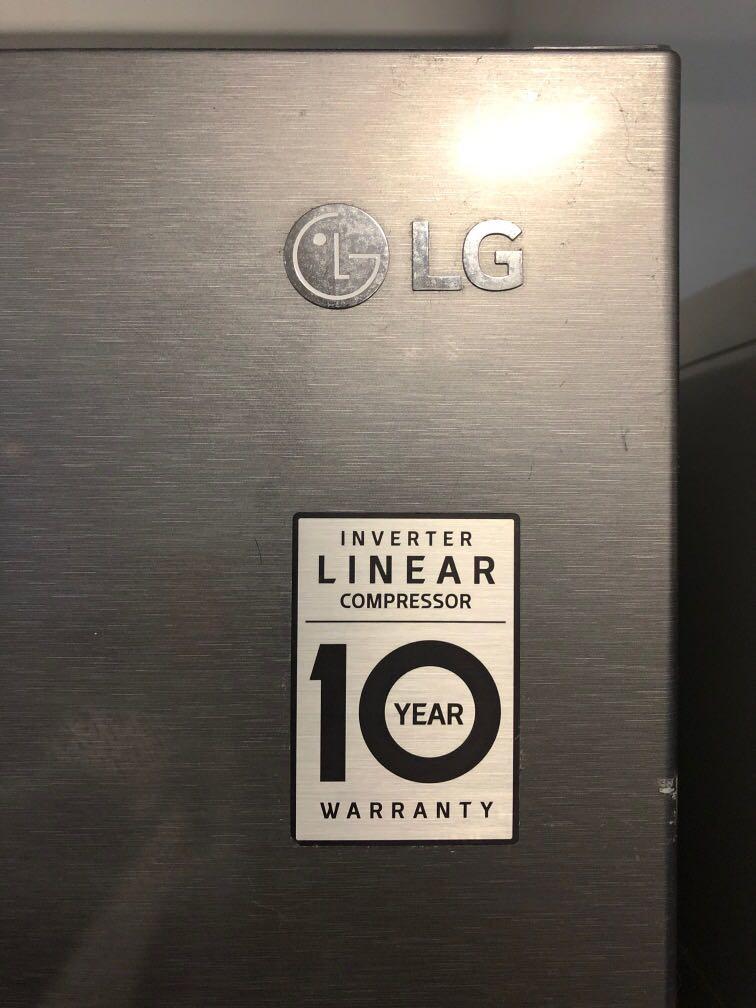 LG inverter linear Compressor fridge, TV & Home Appliances, Kitchen ...