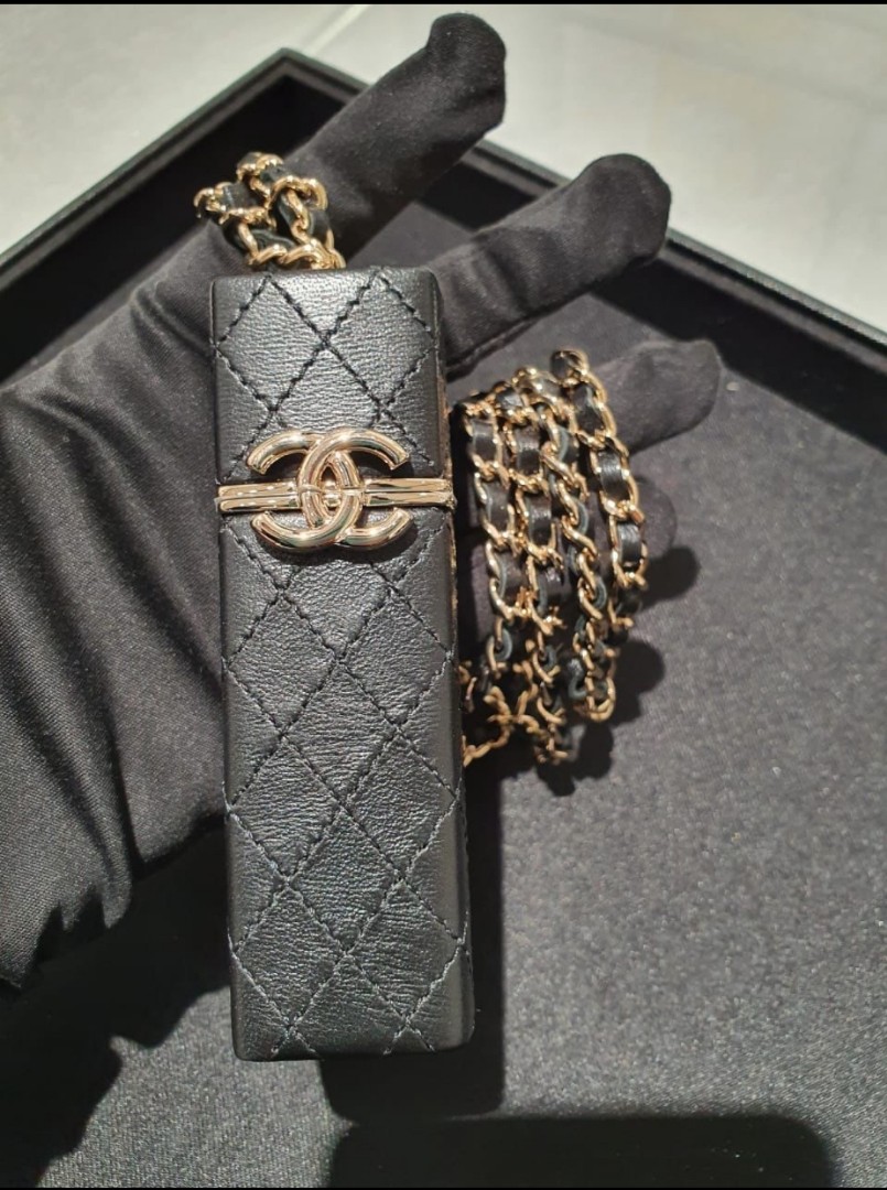 LIMITED EDITION CHANEL SQUARE LIPSTICK CASE, Luxury, Bags & Wallets on ...