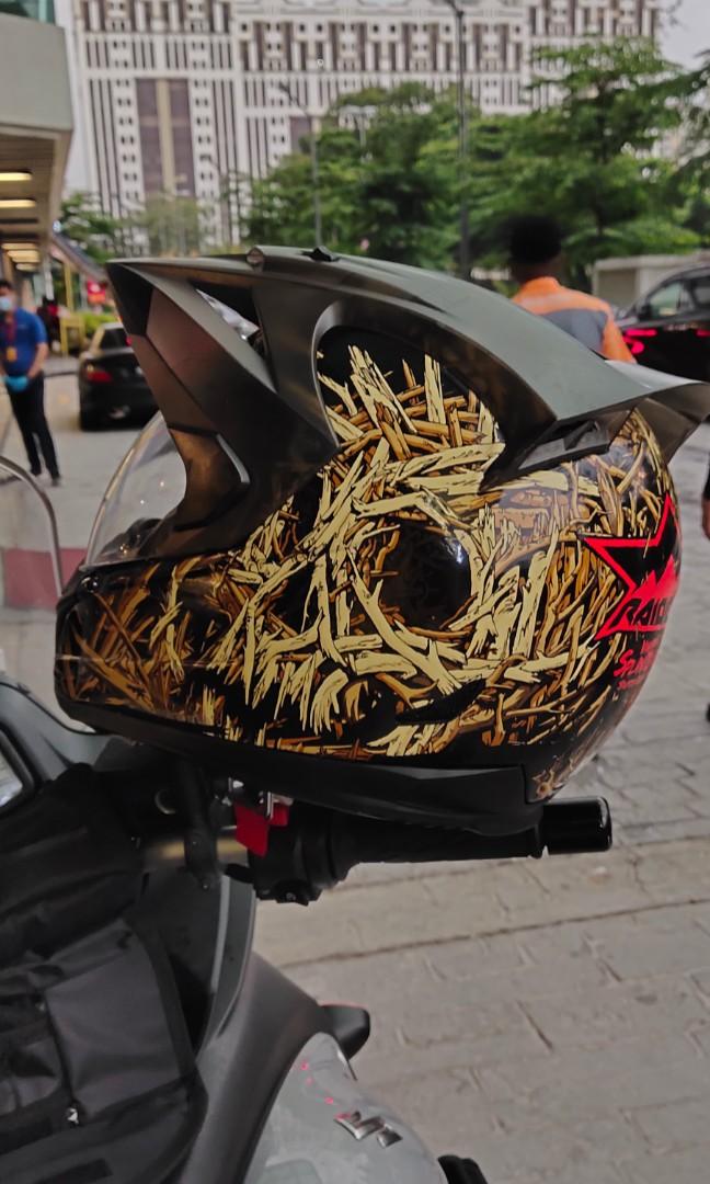 Limited Edition!! Icon Variant Raiden Splintered Helmet ( shoei arai ...