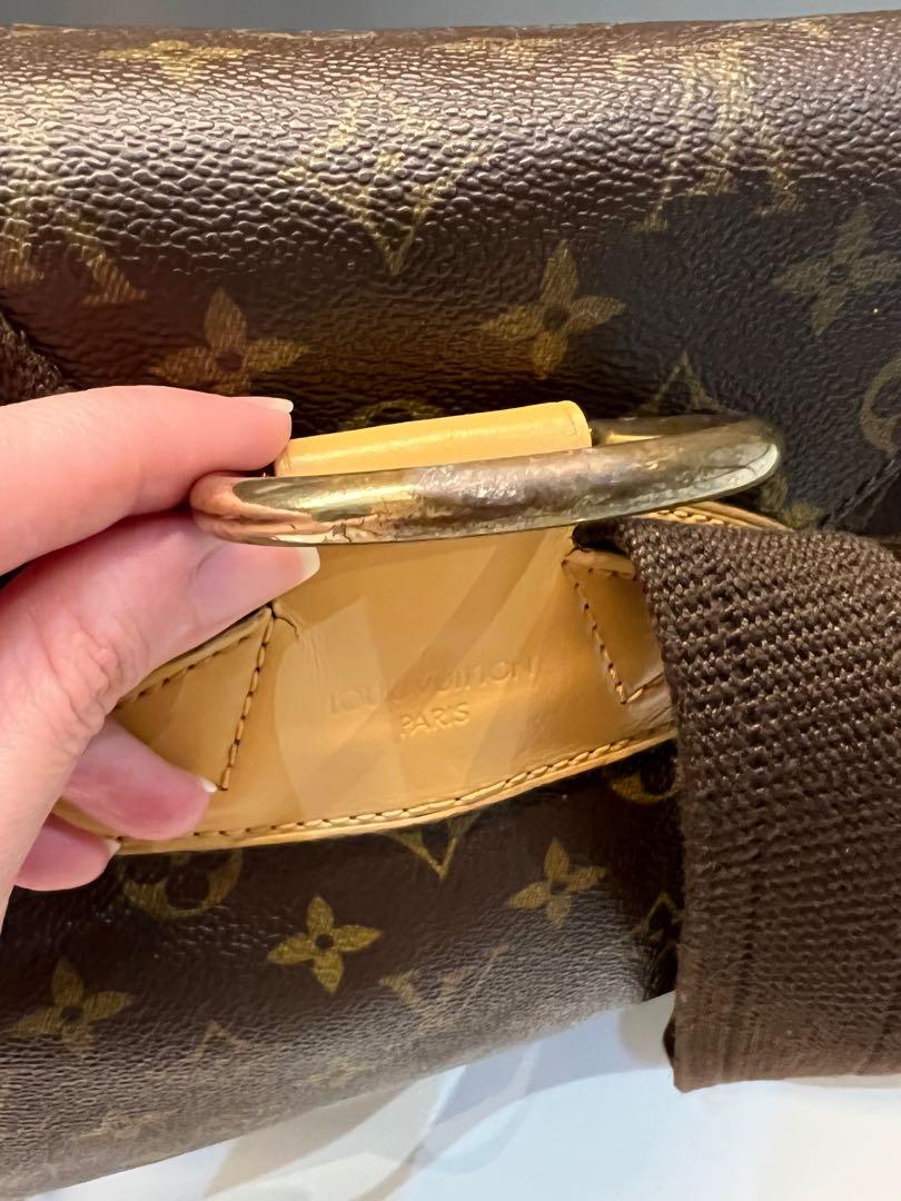 LV Vintage Monogram Haversack, Women's Fashion, Bags & Wallets ...