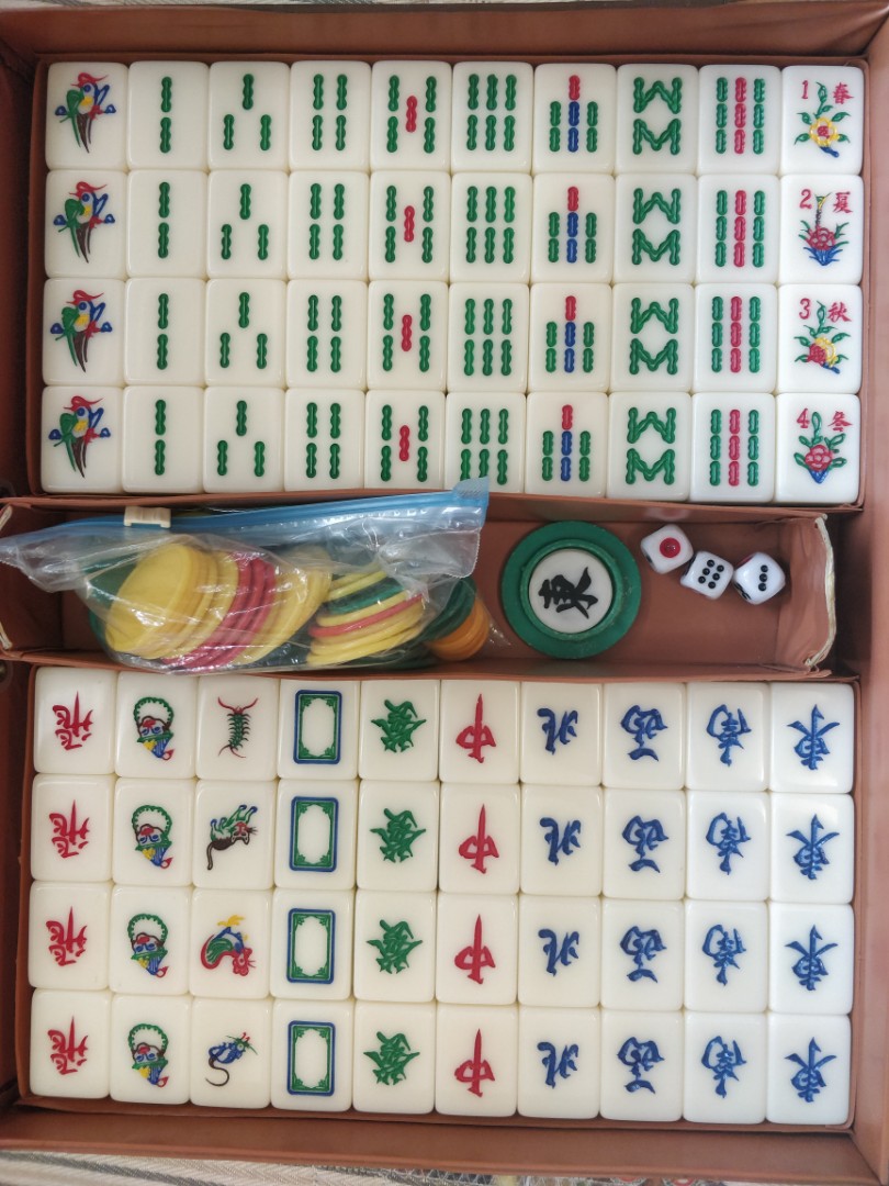 Mahjong Set A2, Hobbies & Toys, Toys & Games on Carousell