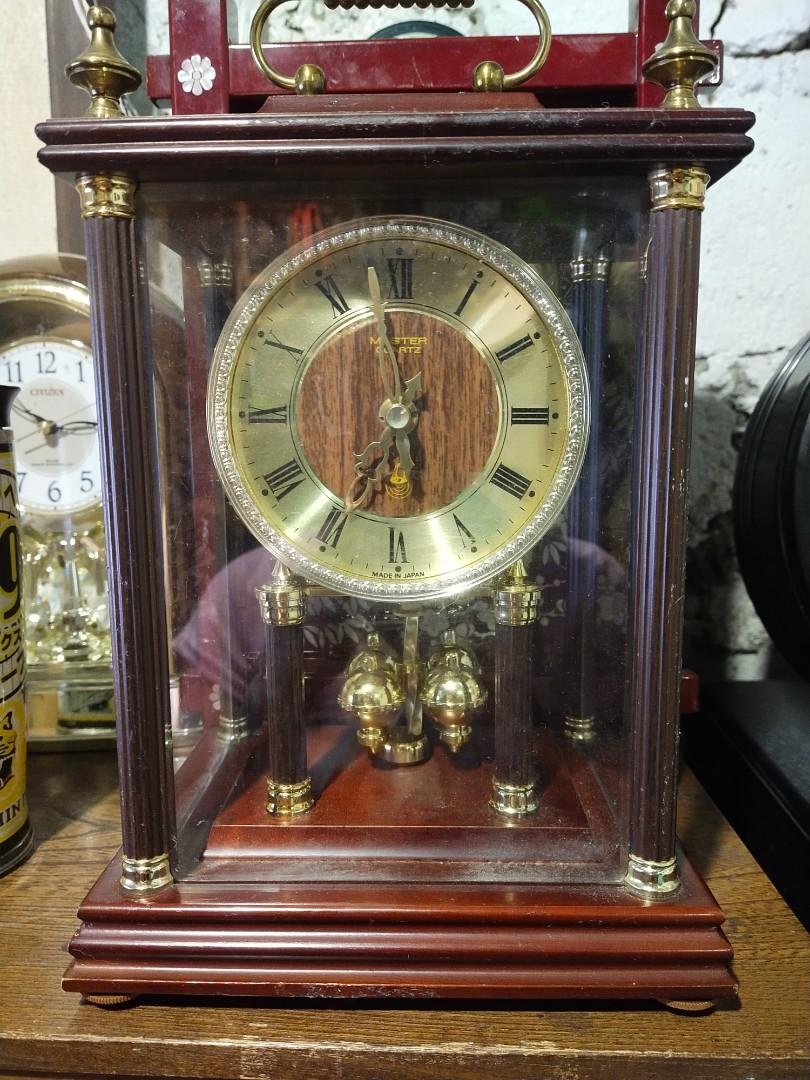 Mantle Clock Rotating Pendulum, Furniture & Home Living, Home Decor ...