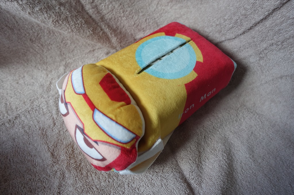 Marvel Car Tissue Box Iron man, Car Accessories, Accessories on Carousell