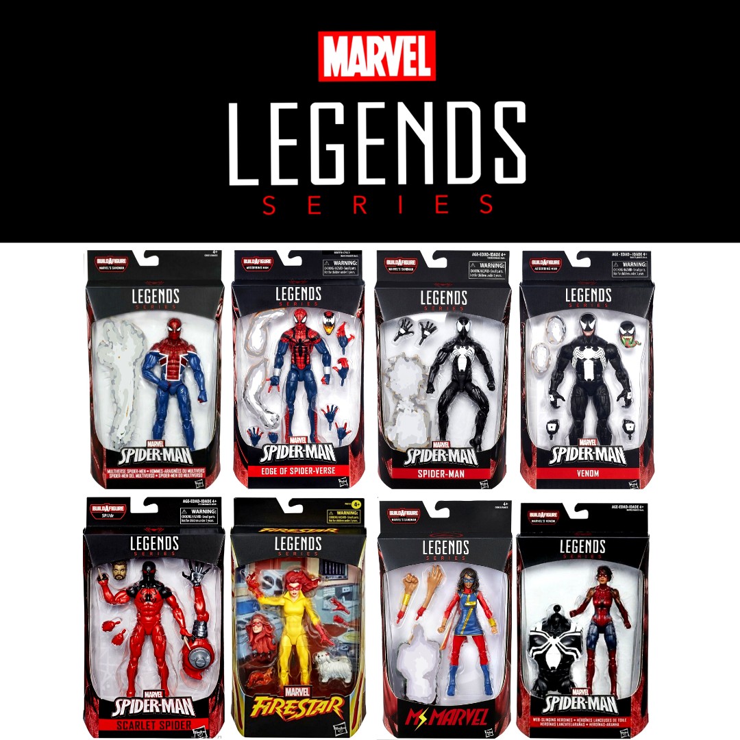 MARVEL LEGENDS SPIDER-MAN SPIDERVERSE COLLECTION, Hobbies & Toys, Toys ...