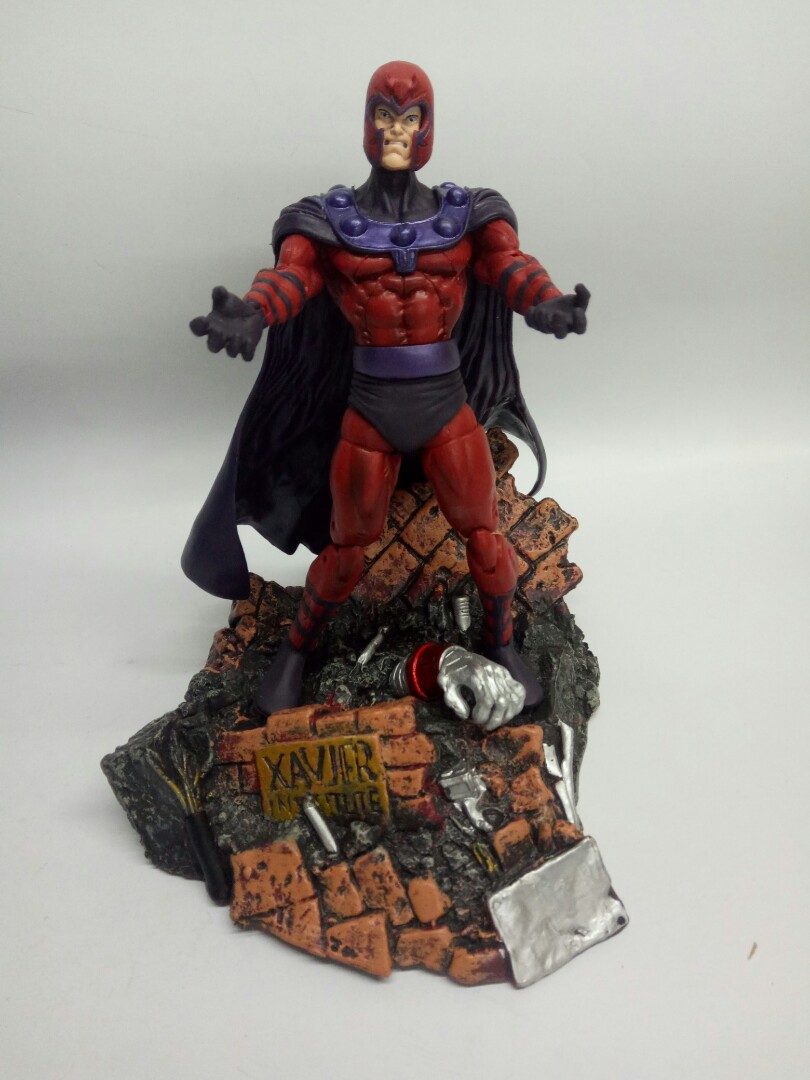 Marvel select magneto With base stand ko brand new, Hobbies & Toys ...
