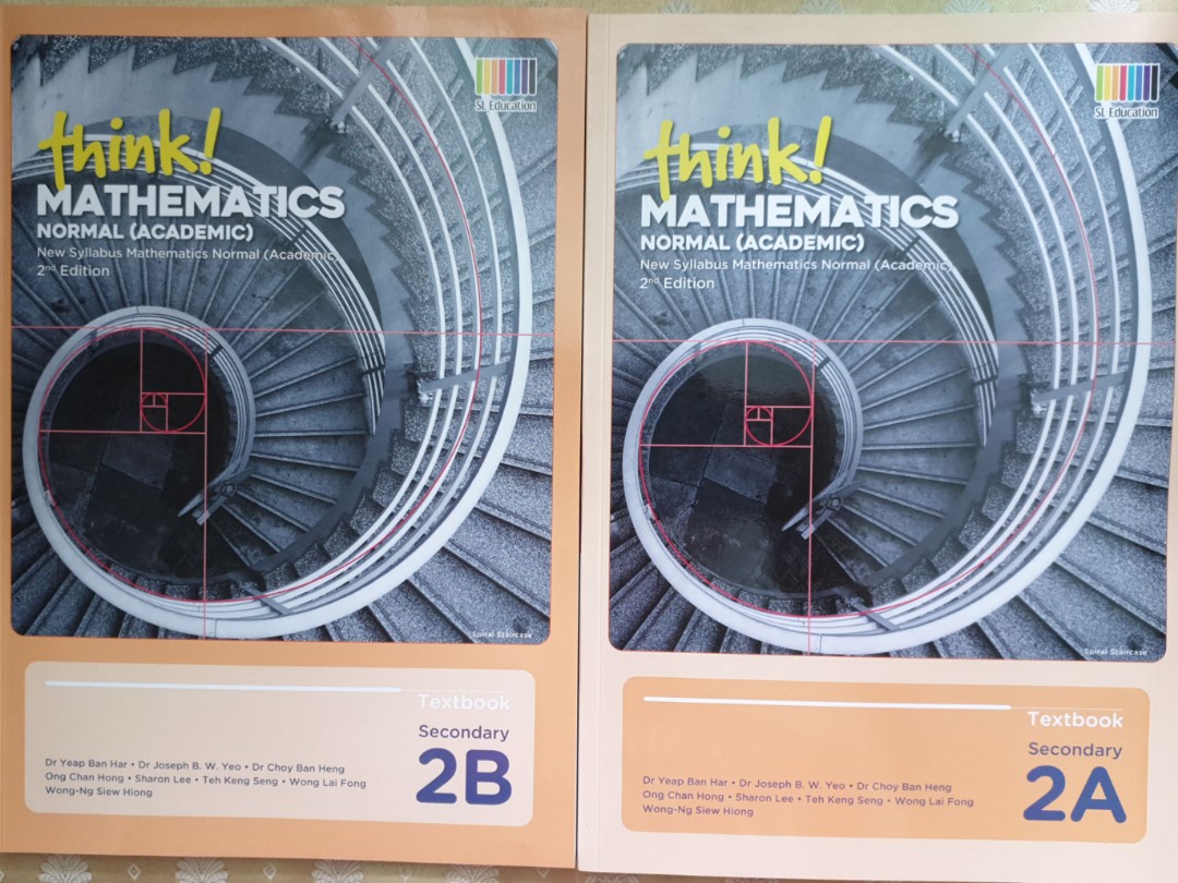 Math S2 textbook A and B, Hobbies & Toys, Stationery & Craft ...