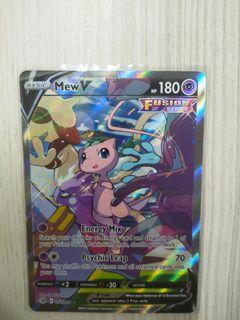 MINT Japanese Mew V Alternate Art from fusion arts Fusion Strike Japanese Version, Hobbies ...