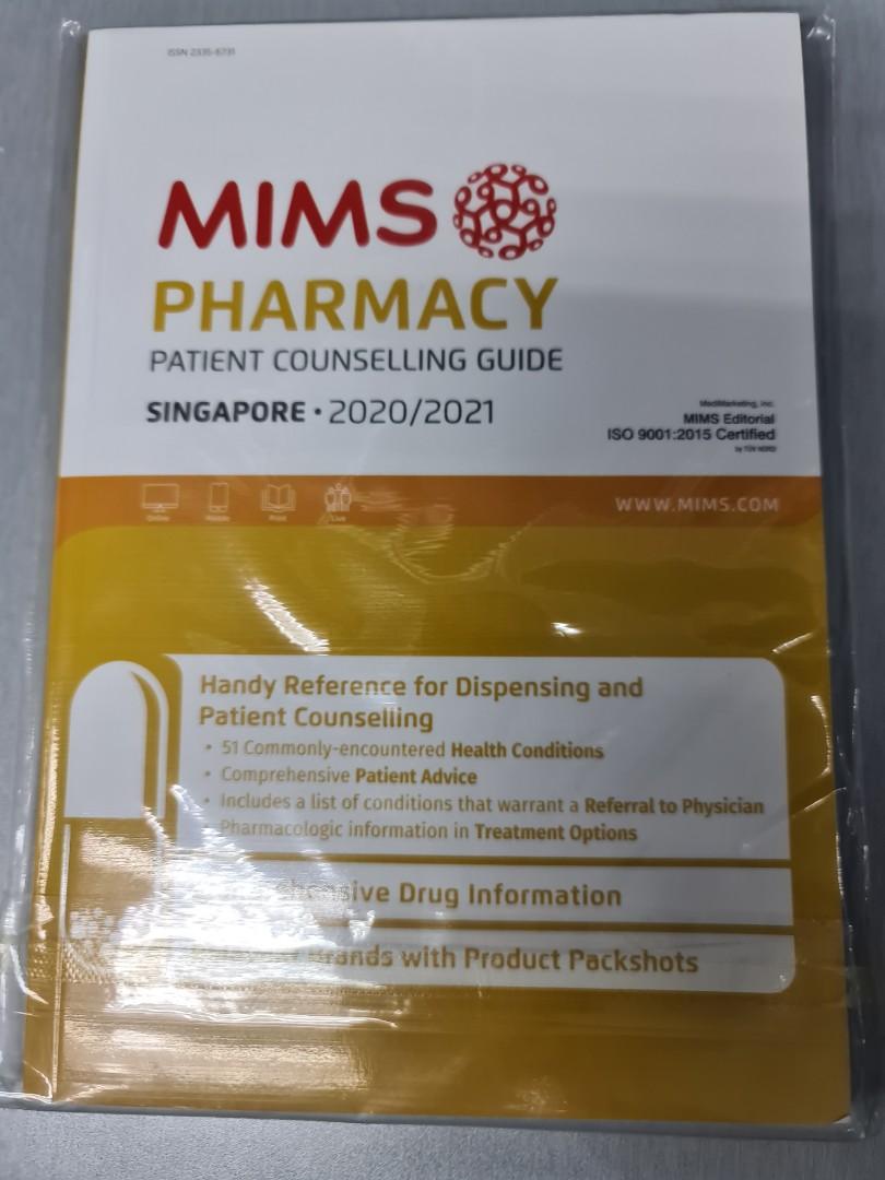 MIMS Patient Counselling Guide 2020/2021, Hobbies & Toys, Books ...