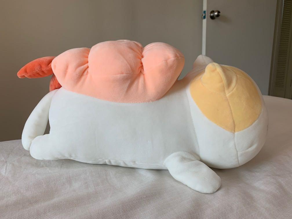 MINISO Cute Cat Sushi Plush Toy, Hobbies & Toys, Toys & Games on Carousell