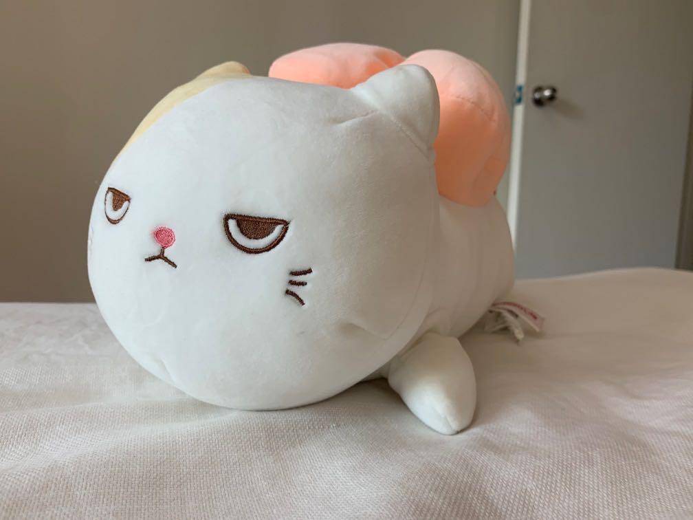 MINISO Cute Cat Sushi Plush Toy, Hobbies & Toys, Toys & Games on Carousell