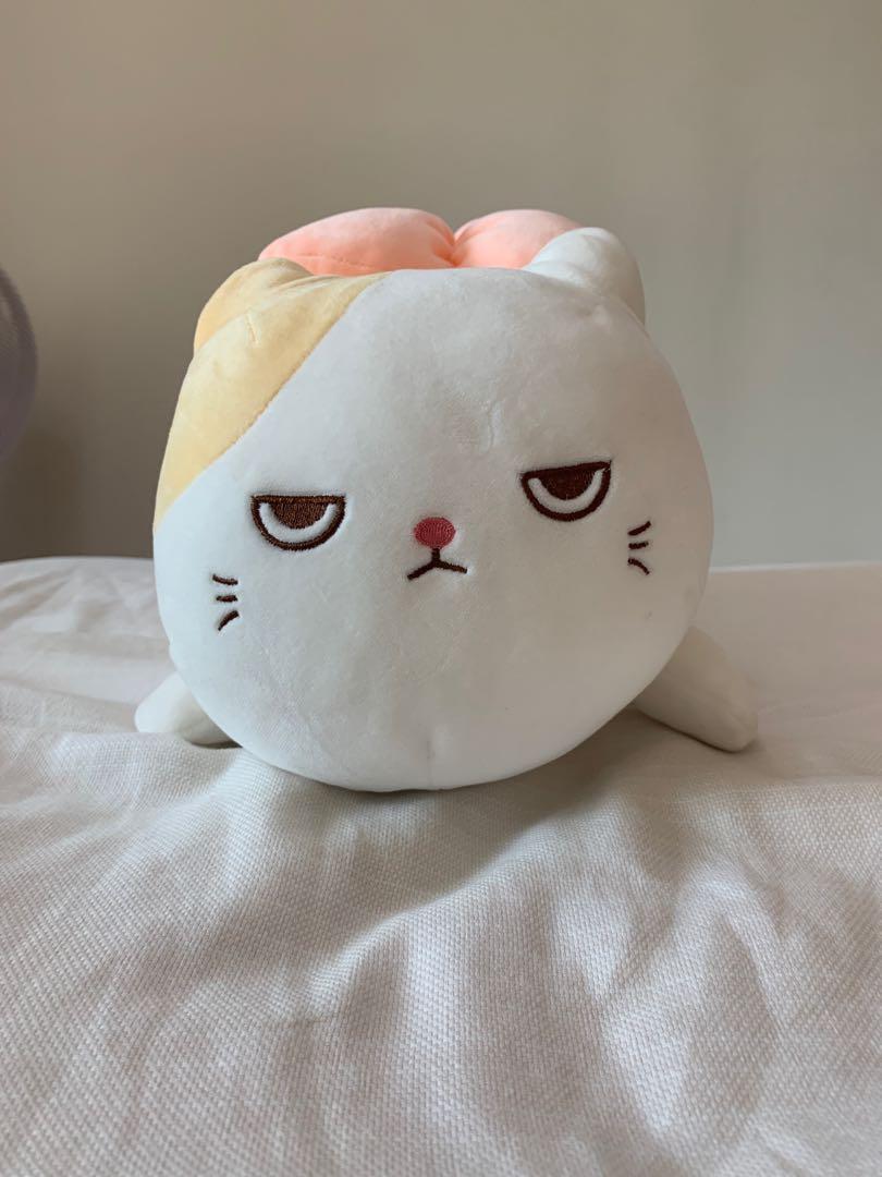MINISO Cute Cat Sushi Plush Toy, Hobbies & Toys, Toys & Games on Carousell
