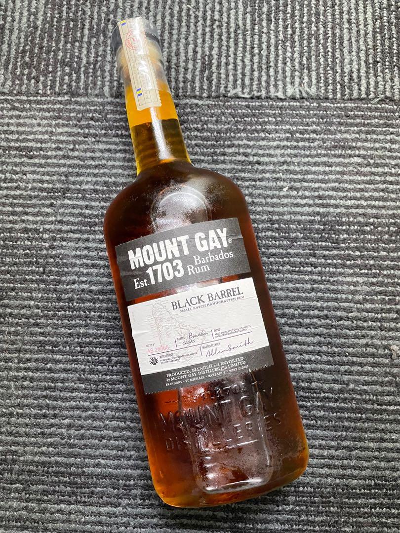 2 BOTTLES Mount bay black barrel Rum 700ml , Food & Drinks, Alcoholic ...