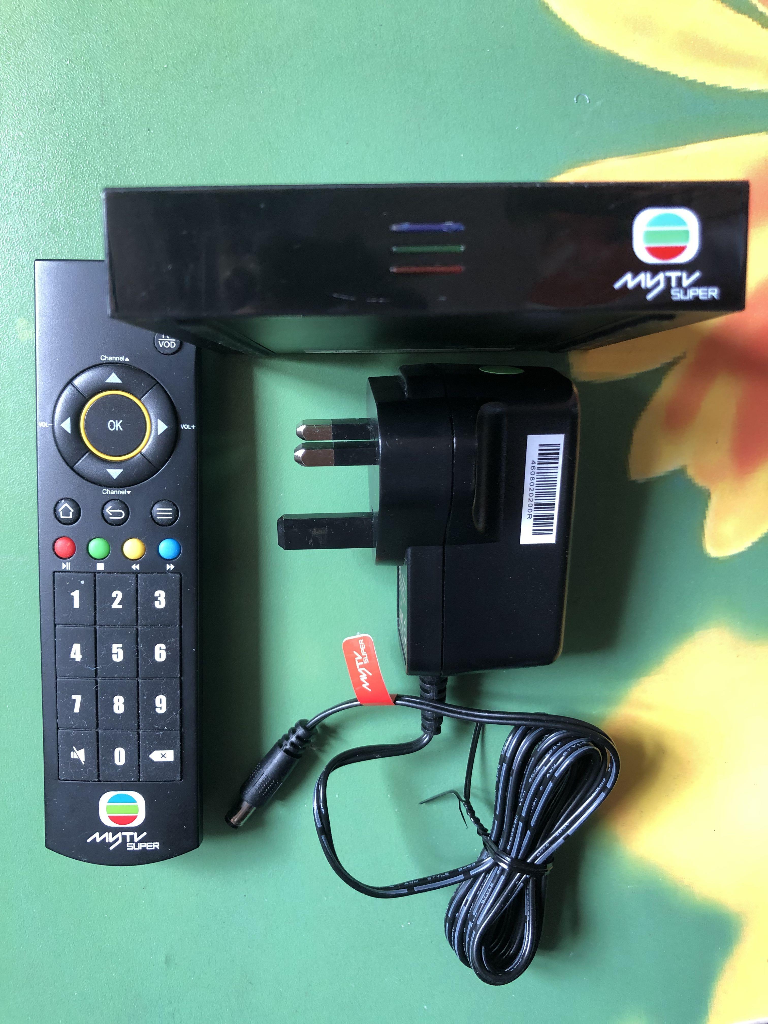 MyTV SUPER (懶人版*跟登記帳號+密碼), 家庭電器, 電視 & 其他娛樂, 串流媒體及集線器 - Carousell