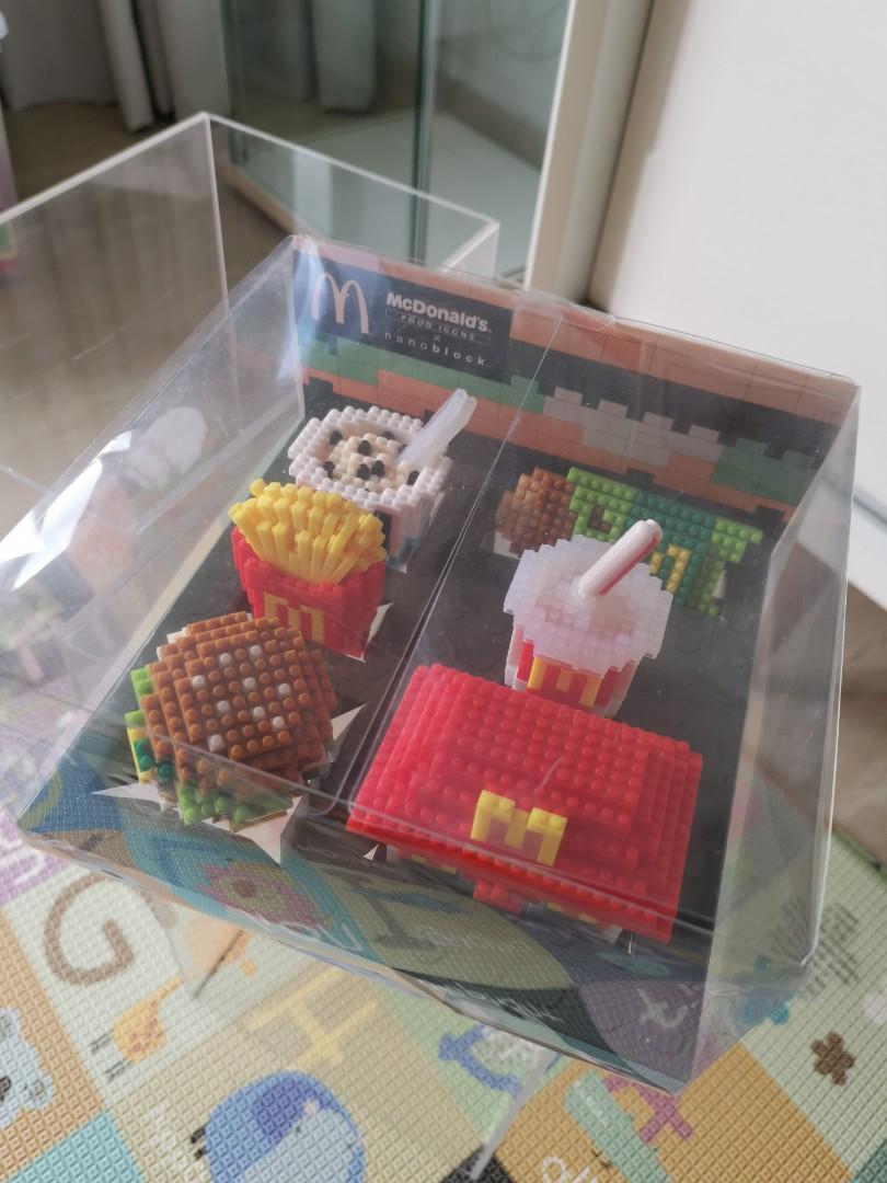 Nanoblock, McDonald's edition with display box, Hobbies & Toys, Toys & Games on Carousell